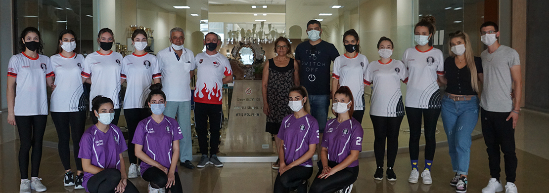 Shooters competed fiercely for the Ömer Kolozali Cup at the CIU Arena ...